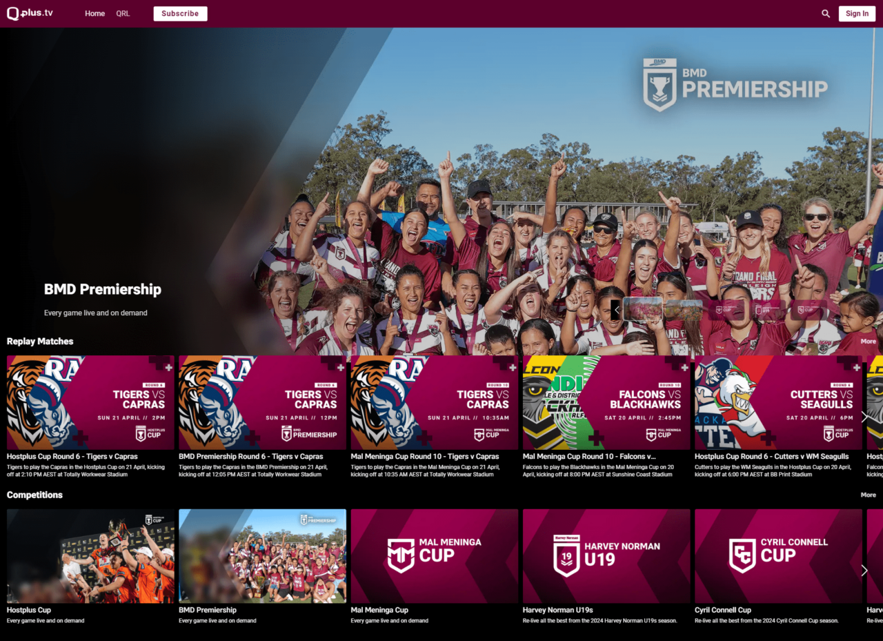 QRL Qplus.tv Case Study - Layercake